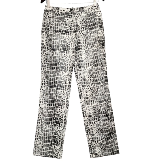 Luca Luca | Pants & Jumpsuits | Luca Luca Orlandi Black Faux Vegan ...